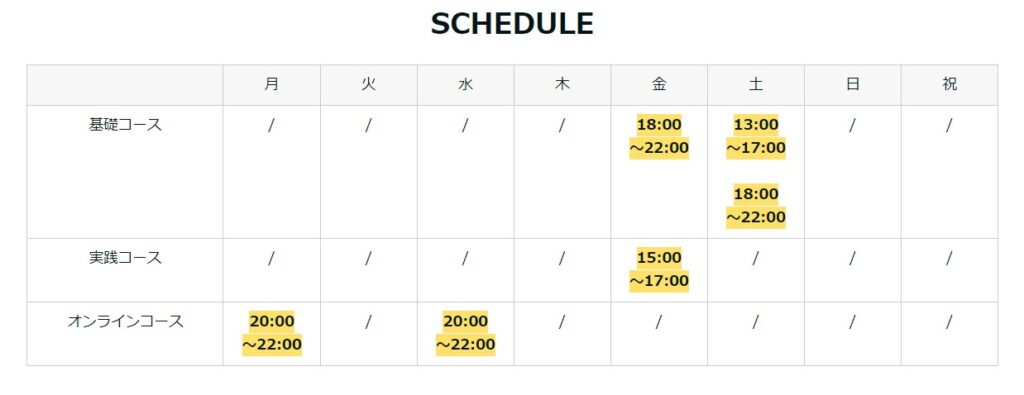 【演技ワークショップACTRIP】全演技レッスンの概要とスケジュールを一覧にしました - ACTRIP